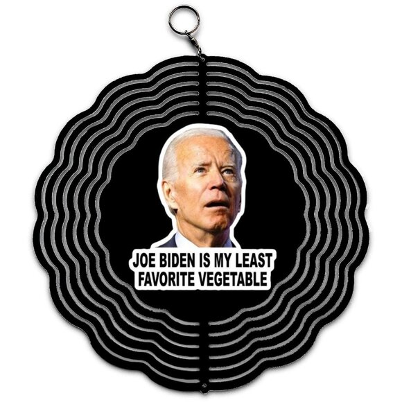 Design | Joe Biden Is My Least Favorite Vegetable Design Wind Spinner ...